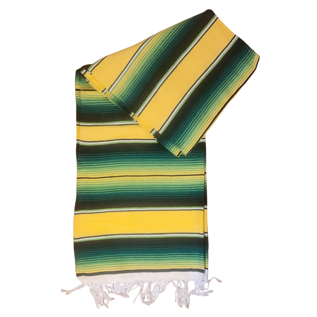 Sarape Yellow Green 60" x 84" – KNUCKLEHEAD INDUSTRIES