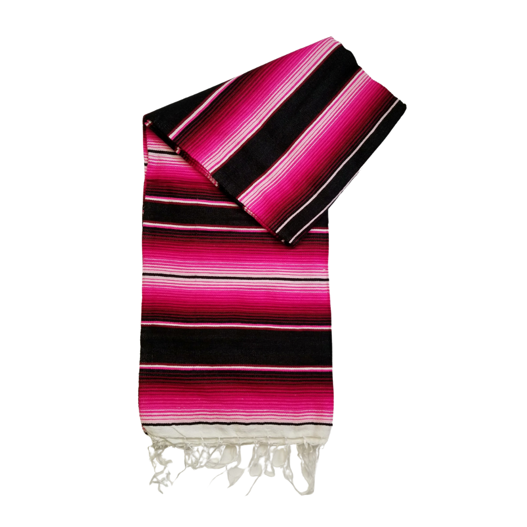 Sarape Black Pink 60" x 84" – KNUCKLEHEAD INDUSTRIES