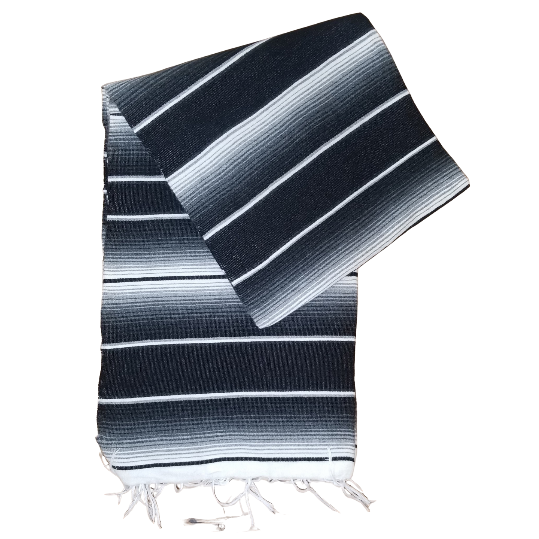 Sarape Black White 60" x 84" – KNUCKLEHEAD INDUSTRIES